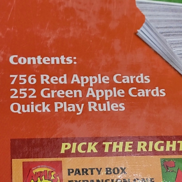 Mattel | Toys | Apples To Apples Party Box Game The Game Of Hilarious ...